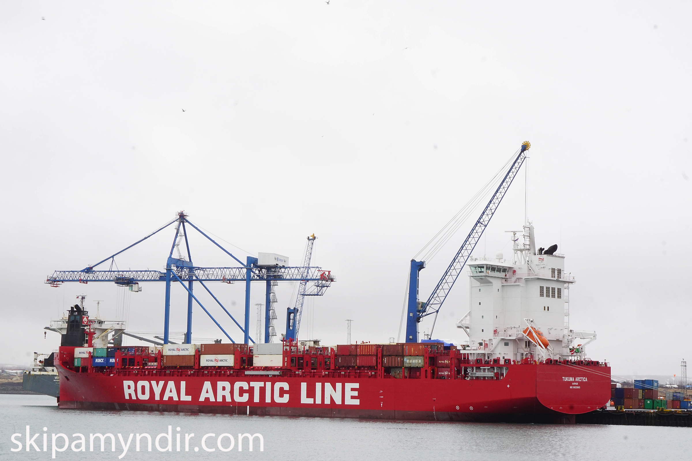 Grænlandsfarið Tukuma Artica í Sundahöfn – Skipamyndir Hafþórs ...