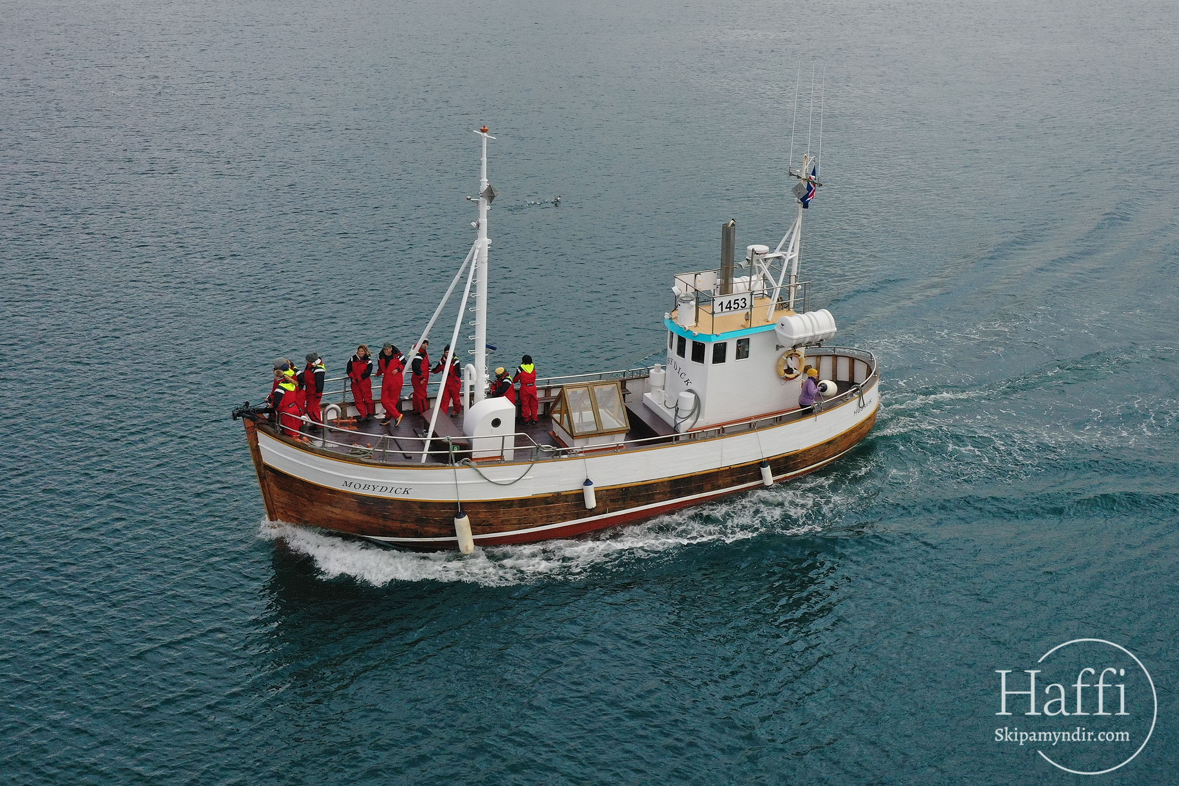 Moby Dick kemur úr hvalaskoðun – Skipamyndir Hafþórs Hreiðarssonar